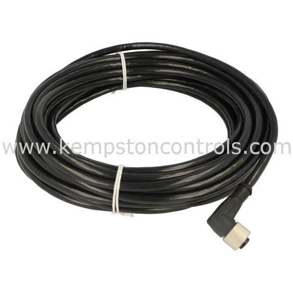 Euchner 100456 EUCHNER CONNECTION CABLE, M12 8 POLE, RIGHT ANGLED CABLE ...