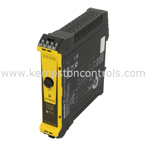 Weidmuller 1303890000 WEIDMULLER SAFE SERIES SAFETY RELAY 24VDC, MULTI ...
