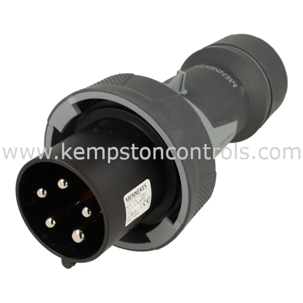 Mennekes 13213 MENNEKES BLACK POWERTOP XTRA PLUG IP67 63A 5P 500V 7H ...
