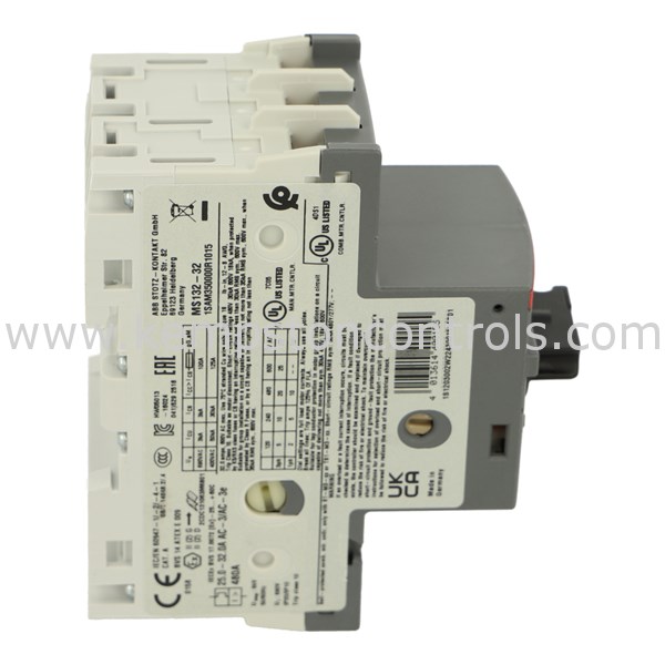 ABB 1SAM350000R1015 ABB MS132-32 MANUAL MOTOR STARTER, 25-32AMPS | Kempston Controls