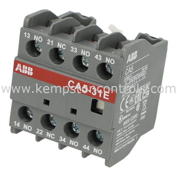 ABB 1SBN010040R1031 ABB 1SBN010040R1031 CA5-31E TOP MOUNT AUX BLOCK | Kempston Controls