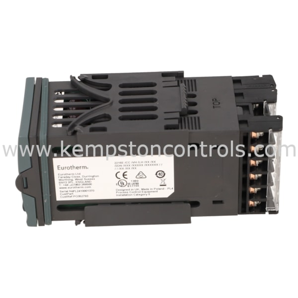 Eurotherm 2216E/CC/VH/LH/XX/XX/2DN/XXX/XXXXX EUROTHERM TEMPERATURE ...