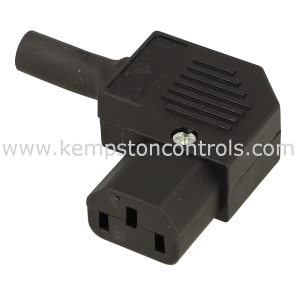 Bulgin PX0587/SE BULGIN SOCKET, IEC, RIGHT ANGLE, FREE | Kempston Controls
