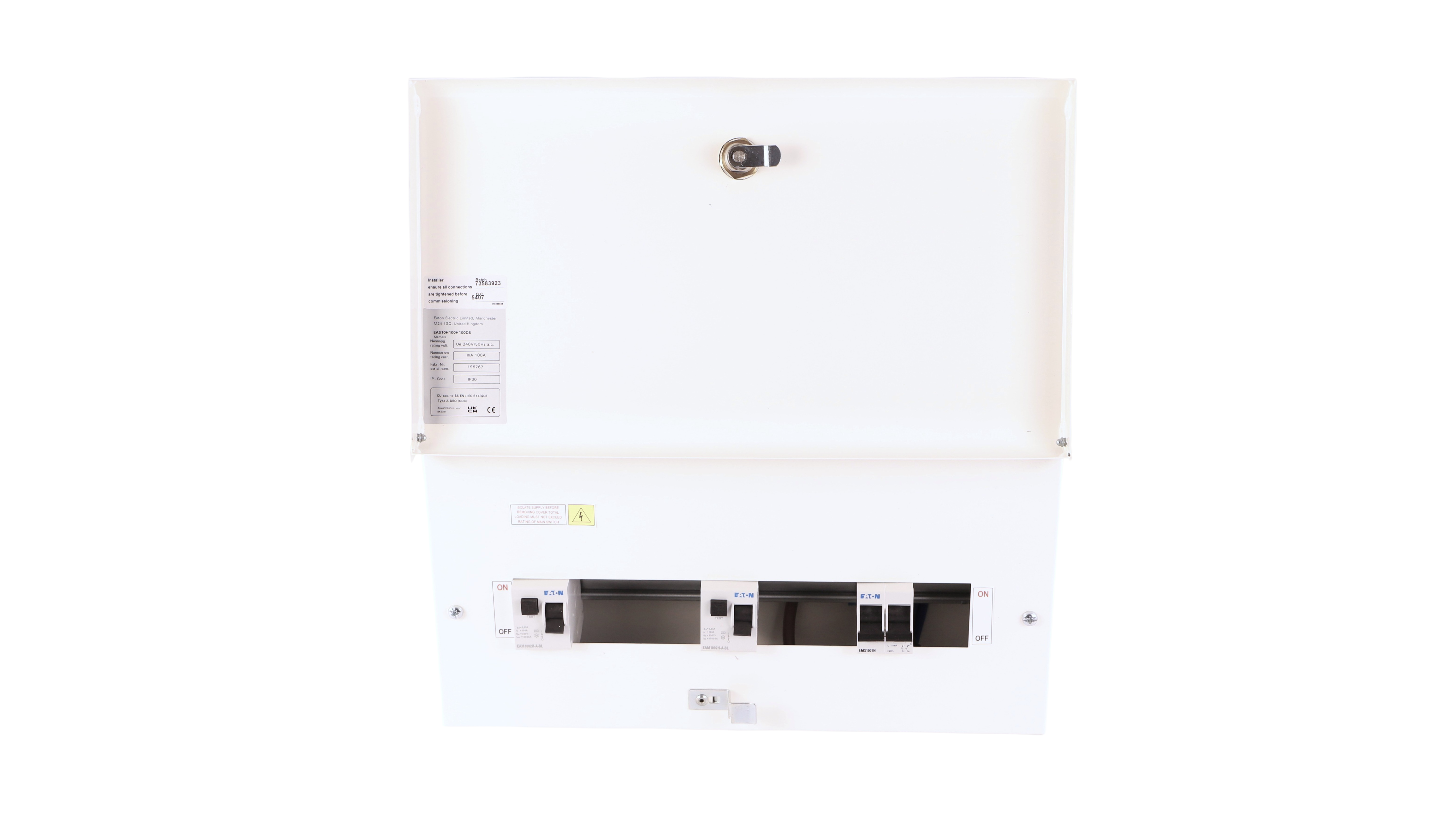 Eaton Moeller EAS10H100H100DS EATON 10-WAY SPLIT LOAD METAL CU DUAL ...