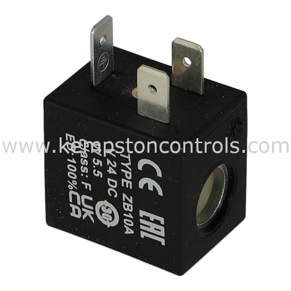 ASCO ZB10A.24/DC ASCO NUMATICS ZB10A 24V DC COIL CL.F SPADE TERMINALS | Kempston Controls