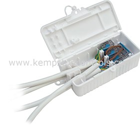 DEBOX DEBOX SL2 SL2 JUNCTION BOX WHITE FIVE POLES 32A SCREWLESS LEVER ...