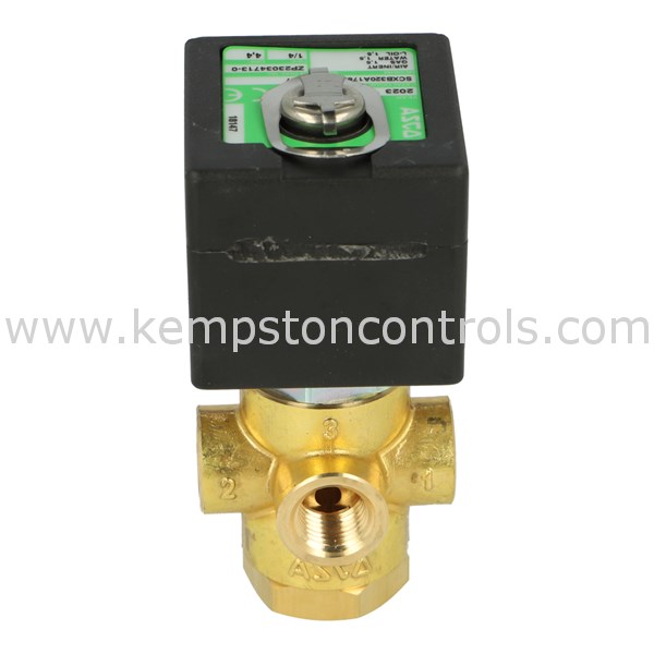 Emerson Asco SCXG325B006.24/DC.22355 ASCO NUMATICS SOLENOID VALVE, 3/2 ...