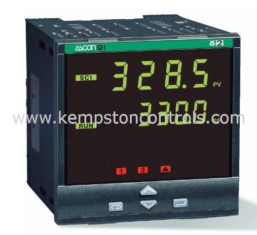 ASCON Q131000000 ASCON ¼ DIN CONTROLLER WITH TRIPLE RELAY AND SSR DRIVE ...