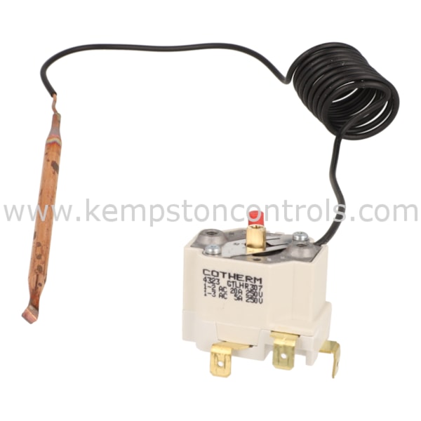 Cotherm GTLHR307 COTHERM MANUAL RESET COPPER CAPILLARY THERMOSTAT, SPDT ...