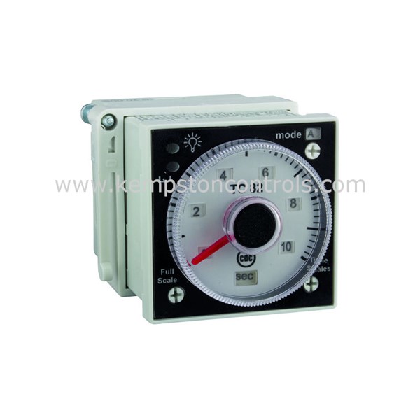 CDC TC82 CDC 1/16TH DIN ANALOGUE SET MULTIRANGE AND MULTIFUNCTION TIMER ...