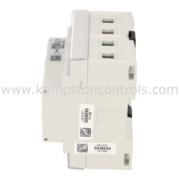 Siemens 7KT1666 SIEMENS SENTRON MEASURING DEVICE, STANDARD RAIL, SCREW ...