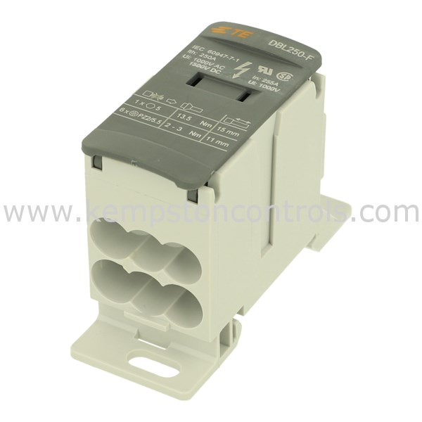 Entrelec 1SNL325060R0000 ENTRELEC POWER DISTRIBUTION BLOCKS, 1 POLE ...
