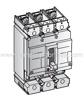 GE FEH306F250KF GE CIRCUIT BREAKER FRAME, WITHOUT TRIP UNIT, 80KA, 250A ...