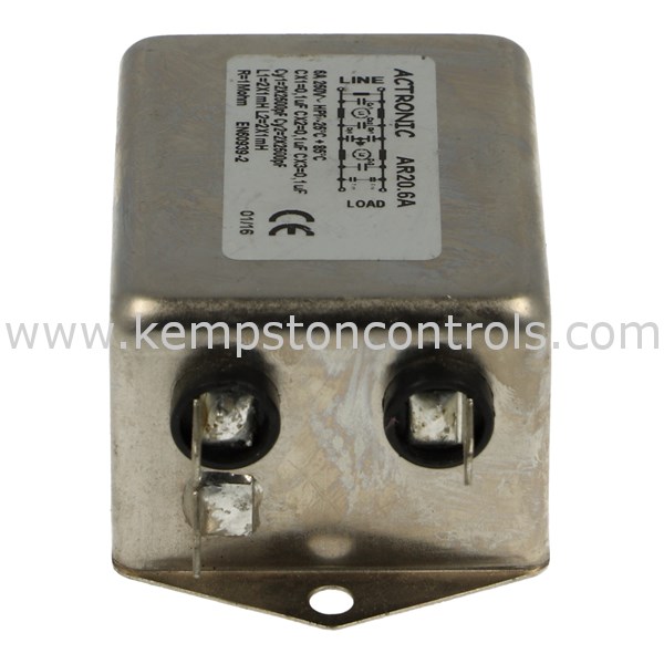 Actronic AR20.6A ACTRONIC AC FILTER, 250V