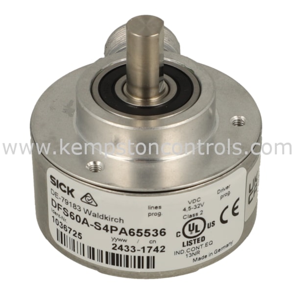 Sick DFS60A-S4PA65536 SICK INCREMENTAL ENCODER, 10MM SOLID SHAFT, 65536 ...