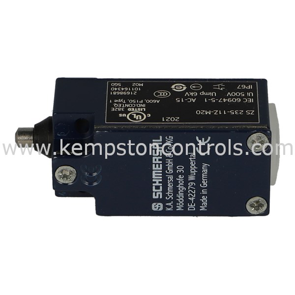 Schmersal ZS 235-11Z-M20 SCHMERSAL COMPACT POSITION SWITCH | Kempston ...