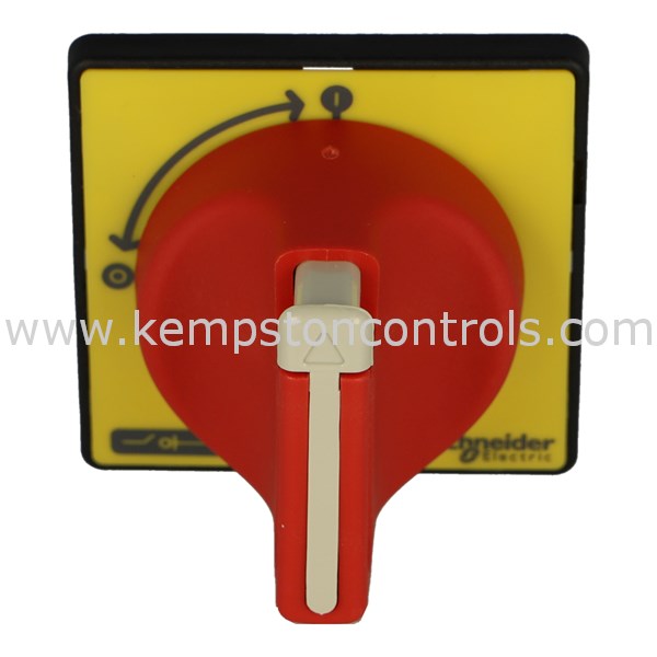 Schneider KCF2PZ SCHNEIDER HANDLE RED/YELLOW 60-60MM IP65 | Kempston ...