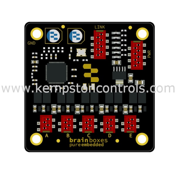 Brainboxes PE-505 BRAINBOXES PURE EMBEDDED 5 PORT 10/100 ETHERNET SWITCH MODULE | Kempston Controls