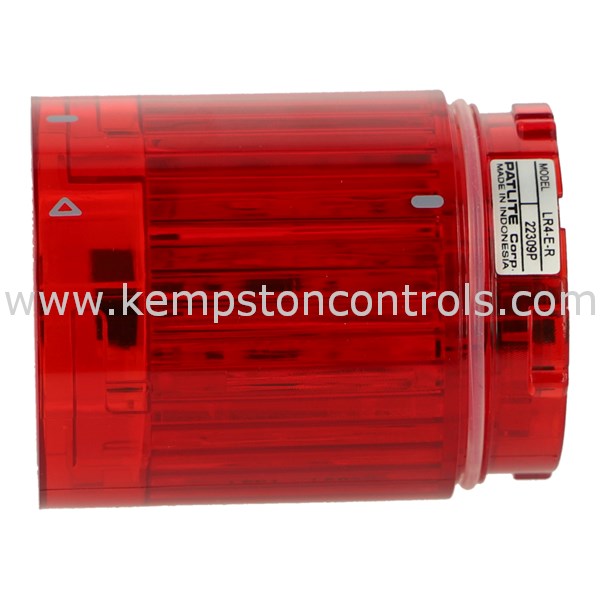 Patlite LR4-E-R PATLITE LED MODULE, RED, COLORED LENS, 40MM DIA. FOR ...