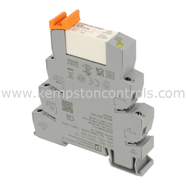Phoenix 2967099 PHOENIX RELAY MODULE, INTERFACE, 1.04W, 8MM STRIPPING ...