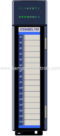 GE Fanuc IC694MDL740 GE FANUC OUTPUT MODULE 12/24VDC | Kempston Controls
