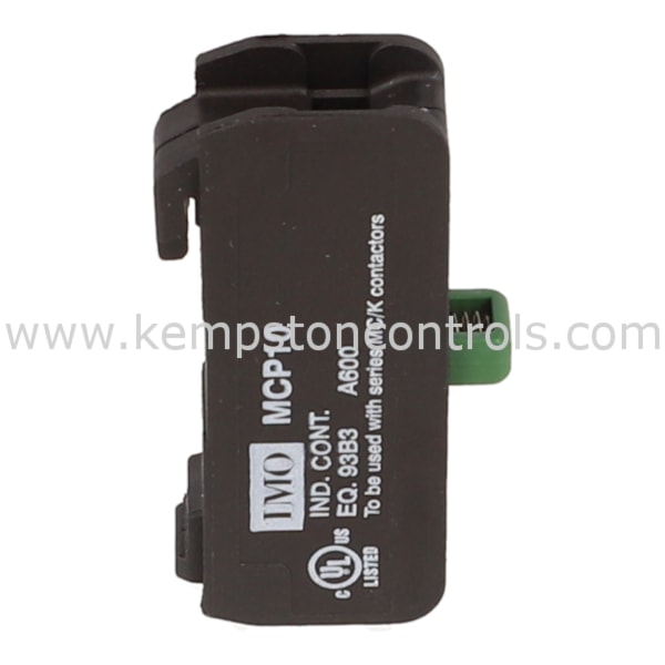 IMO MCP10 IMO SNAP-ON MOMENTARY CONTACT FOR CONTACTORS MCR07.., MCRD07 ...
