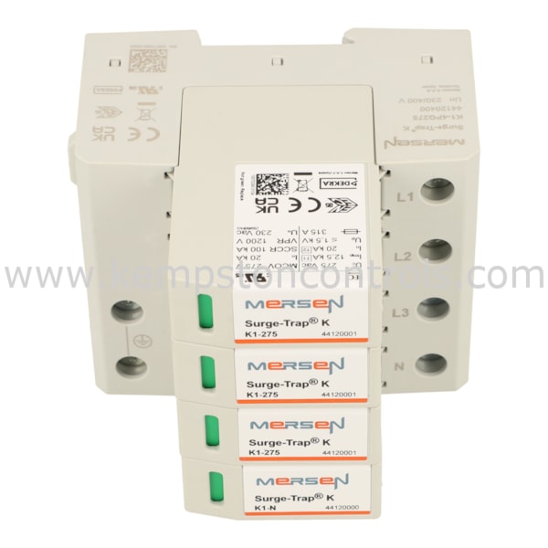 Mersen 44120400 MERSEN SURGE TRAP SURGE PROTECTION DEVICE, 12KA, 230 ...