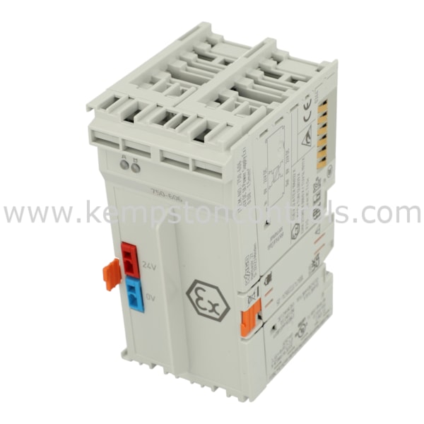 WAGO 750-606 WAGO POWER SUPPLY MODULE 24 VDC EX I WITH DIAGNOSTICS, XTR ...