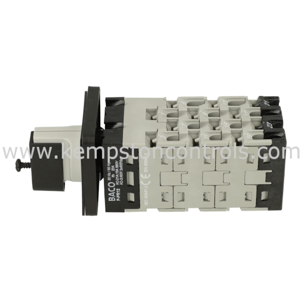 Baco 820100000135 BACO PR12 ROTARY SELECTOR SWITCH, 20A | Kempston Controls