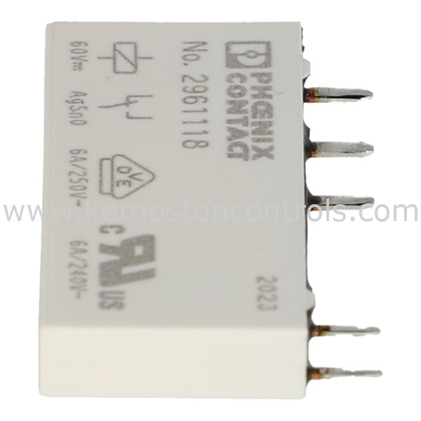 Phoenix 2961118 PHOENIX CONTACT PLUG IN MINATURE POWER RELAY | Kempston ...