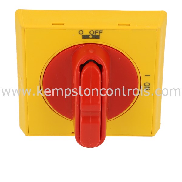ABB OHYS2PJ ABB IP65 DOOR MTD HANDLE RED/YEL | Kempston Controls
