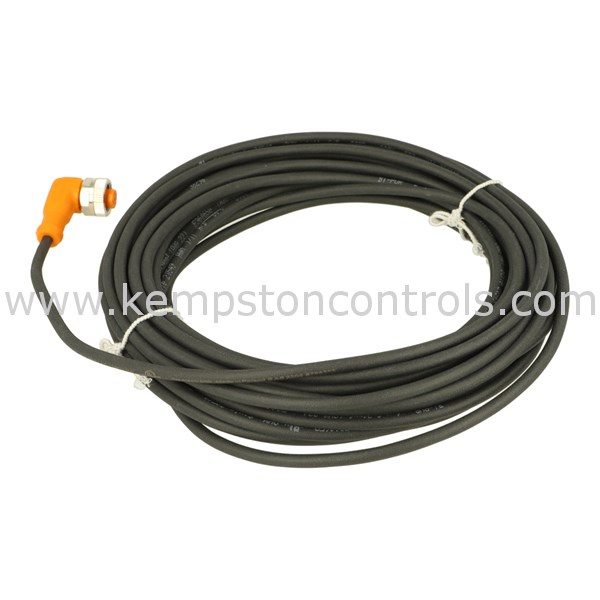 IFM EVC006 IFM CABLE & CONNECTOR M12X1, ANGLED, 250V AC/300V DC ...