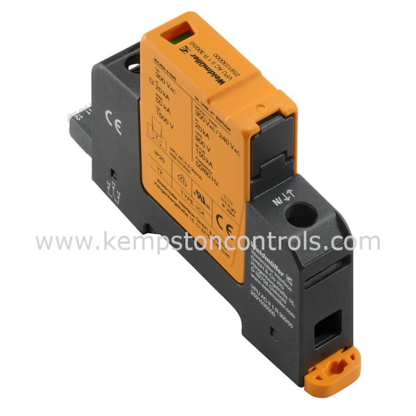 Weidmuller 2591030000 WEIDMULLER SURGE VOLTAGE ARRESTER, LOW VOLTAGE ...