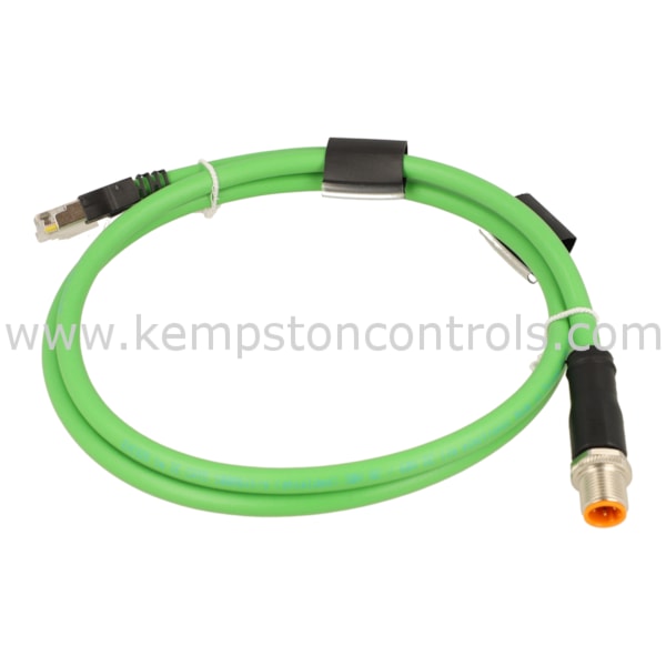 IFM EVC925 IFM ETHERNET CONNECTION CABLE 1M PUR M12 RJ45 | Kempston ...