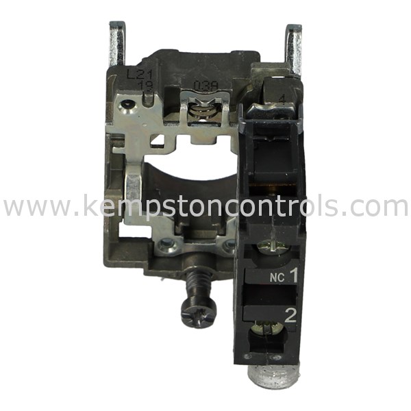 Schneider ZB4BZ102 SCHNEIDER SINGLE CONTACT BLOCK WITH BODY/FIXING ...