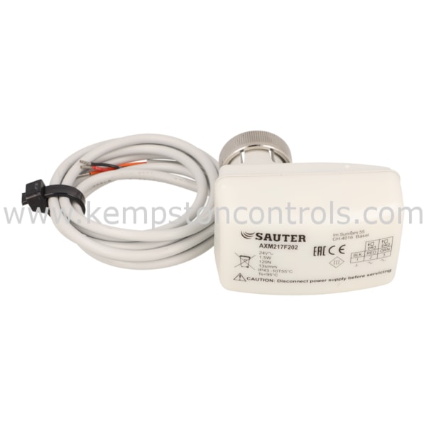 SAUTER AXM217F202 SAUTER MOTORISED ACTUATOR, FOR UNIT VALVES, 24V ...
