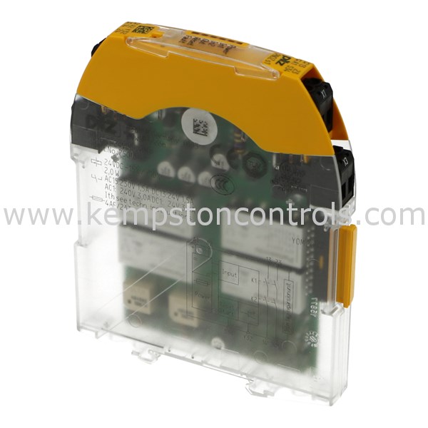 Pilz PNOZ s1 24VDC 2 n/o PILZ SAFETY RELAY, 1 CHANNEL WIRING, AUTO, 2 ...
