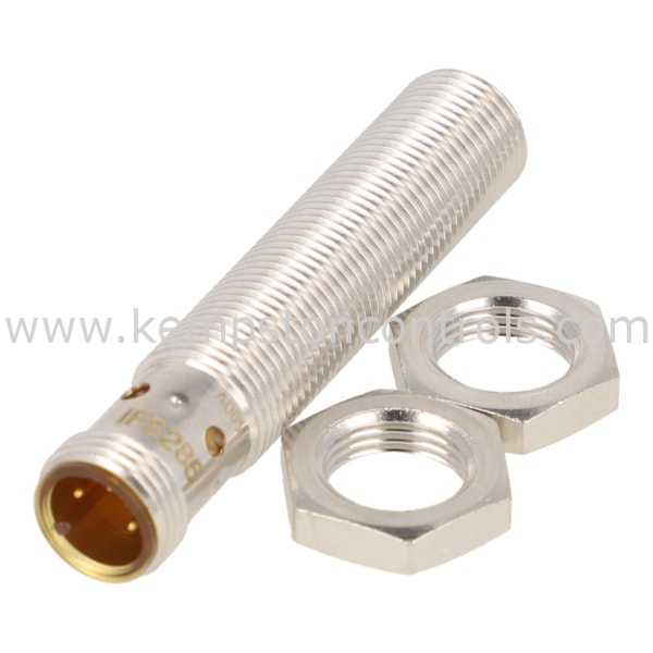 IFM IFS285 IFM INDUCTIVE SENSOR, M12, 4MM RANGE FLUSH, PNP NO, M12 CONNECTOR, FACTOR 1 ...