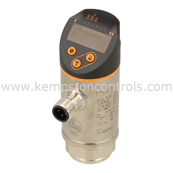IFM PN3094 IFM PRESSURE SENSOR, -1...10 BAR RANGE, G1/4, RELATIVE ...