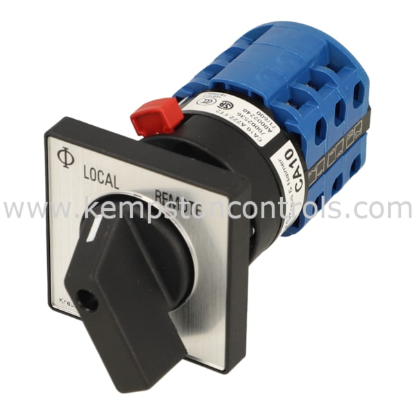 Kraus and Naimer CA10.A222.FT2.F758 KRAUS AND NAIMER SPECIAL CAM SWITCH, 20A, 3 POLE, ENGRAVED ...