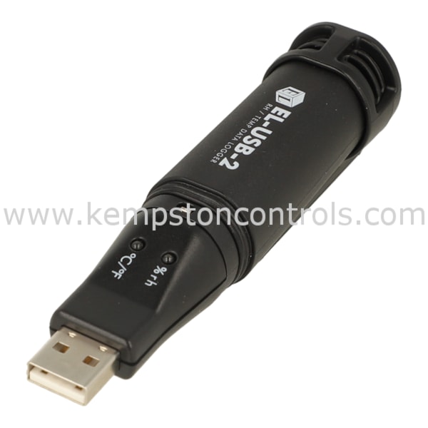 Lascar EL-USB-2 CAL-T/H LASCAR TEMP & RH DATA LOGGER, 16K READINGS ...