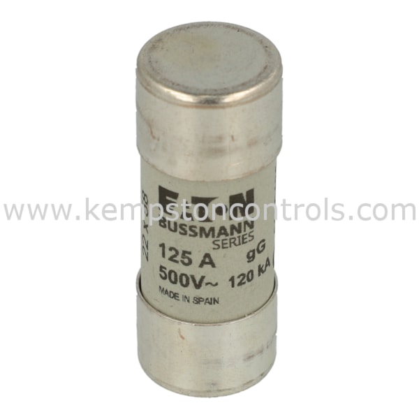 Bussmann C22G125 BUSSMANN FUSE 22X58 GG 500V 125A | Kempston Controls
