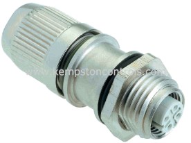 HARTING 21 03 381 2425 CABLE CONNECTOR, PFT M12 IDC SHIELDED D-CODED ...