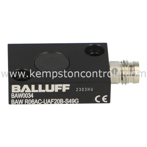 Balluff BAW R06AC-UAF20B-S49G BALLUFF INDUCTIVE SENSOR, BLOCK HOUSING ...