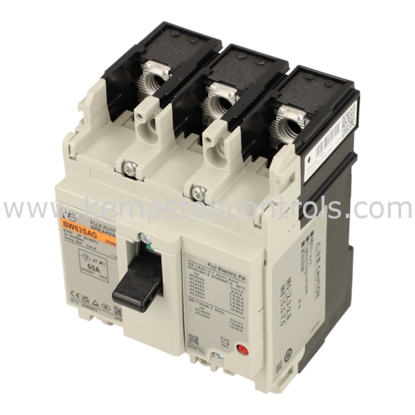 Fuji BW63SAG-3P060 FUJI BW63SAG-3P060 MCCB 3 POLE 60 AMP | Kempston ...