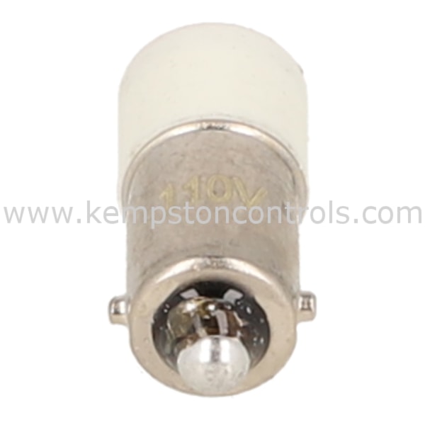 ABB BA9S110LEDR ABB LED BULB, ILLUMINATD, RED, 110-120 VAC, BA9S ...