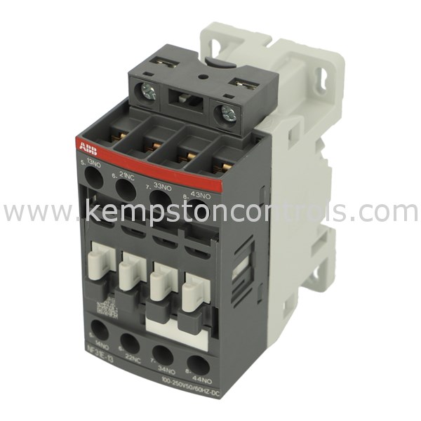 ABB 1SBH137001R1331 ABB CONTACTOR RELAY, 100-250VDC, 3NO+1NC AUX ...