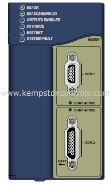 GE Fanuc IC695NIU001 RX3I NIU WITH 2 SERIAL PORTS & 20K OF LOCAL LOGIC ...