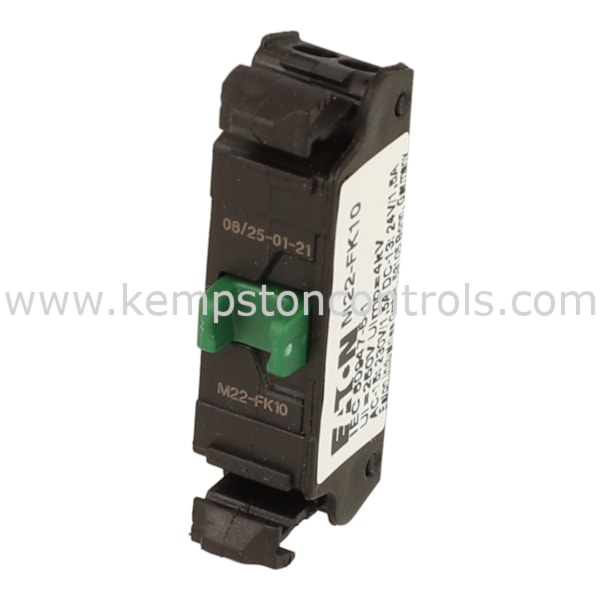 Eaton M22-FK10 EATON CONTACT ELEMENT NORMALLY OPEN, FLAT, FRONT MO | Kempston Controls