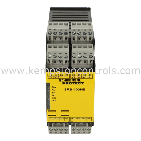Schmersal SRB400NE-24V SCHMERSAL SAFETY RELAY MODULE, 45X100121MM ...